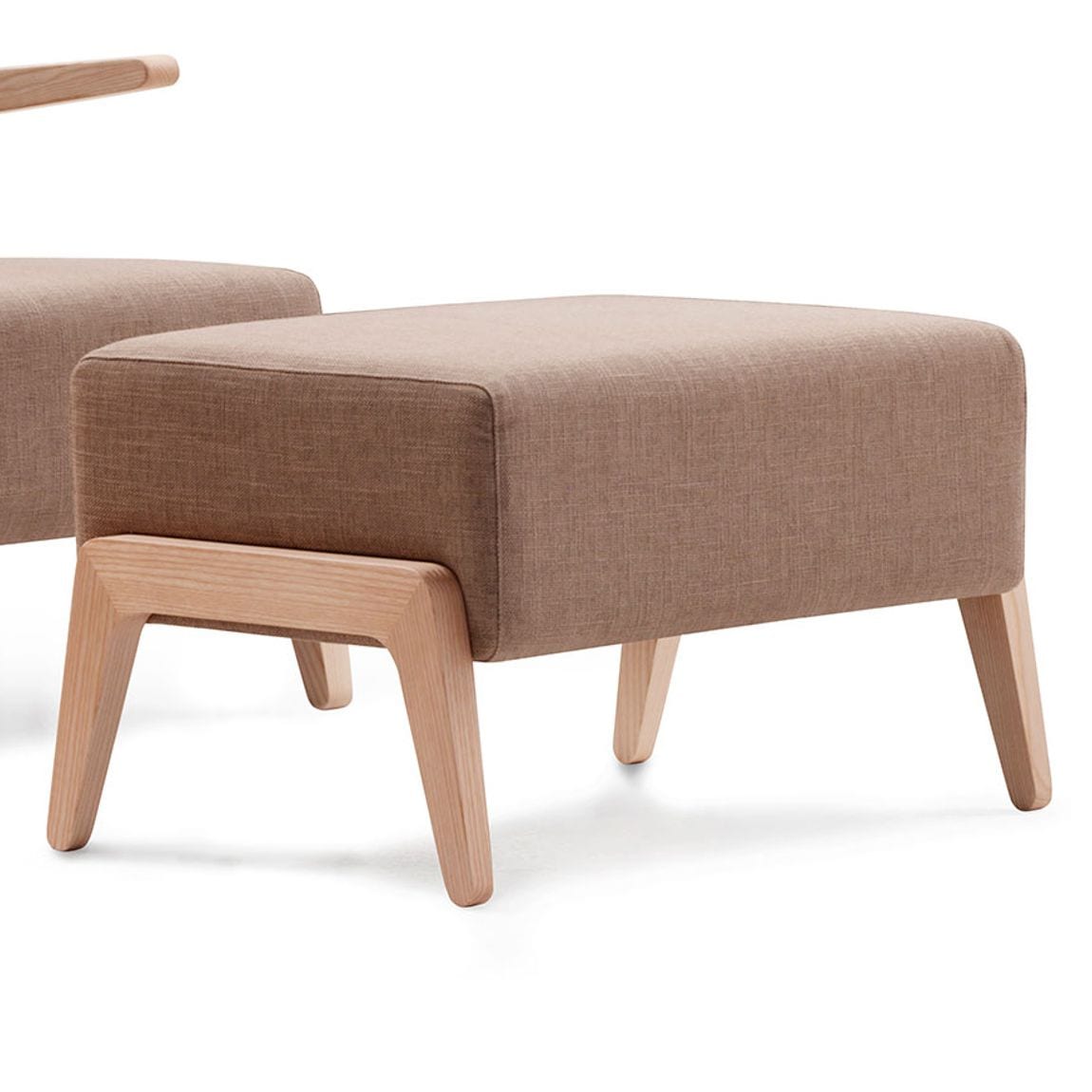 Boomerang Foot Stool - Bourne Furniture