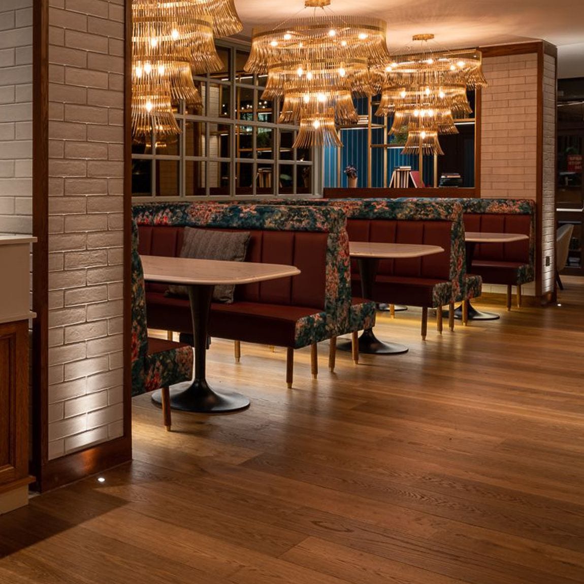 Bath Hotel Restaurant Banquette - Bourne Furniture