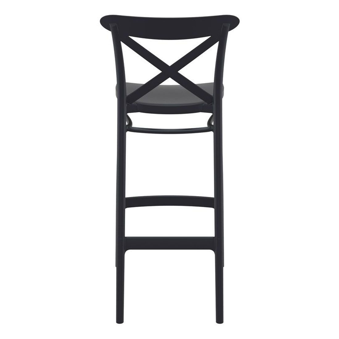 Cross Bar Stool - Bourne Furniture